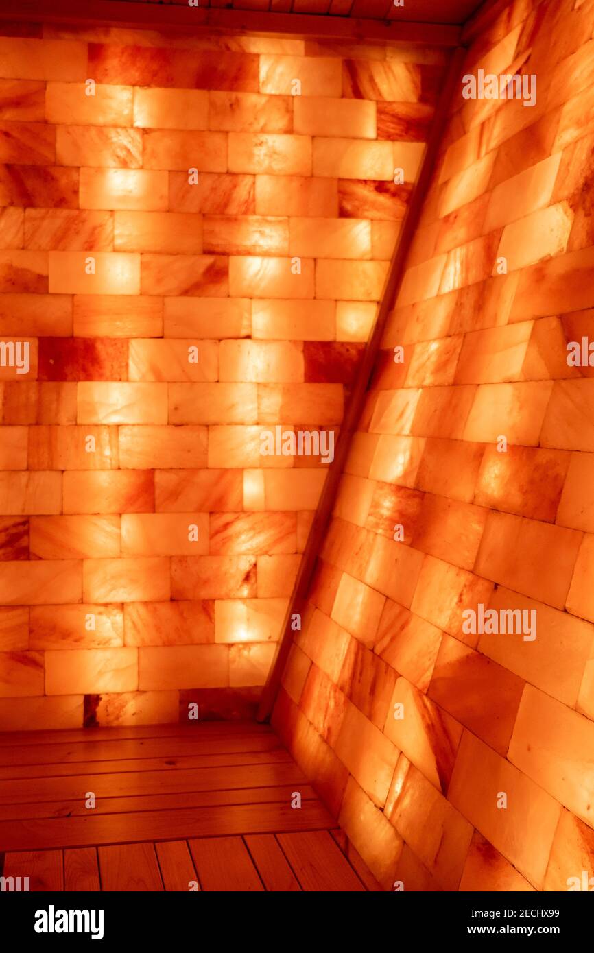 Himalayan Salt Room on Chichagof Dream cruise ship in Alaskan waters is ...