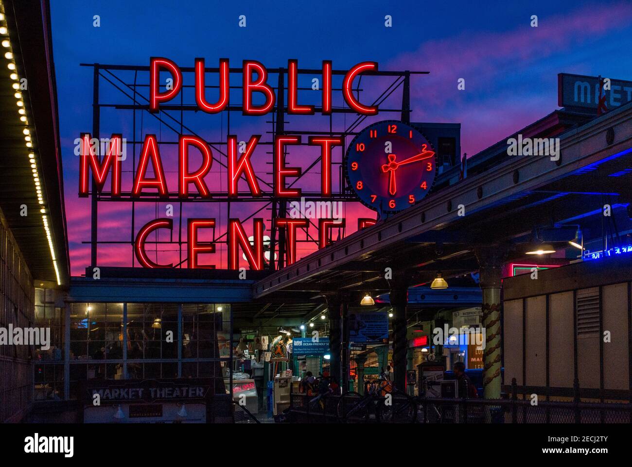 Public market center hi-res stock photography and images - Alamy