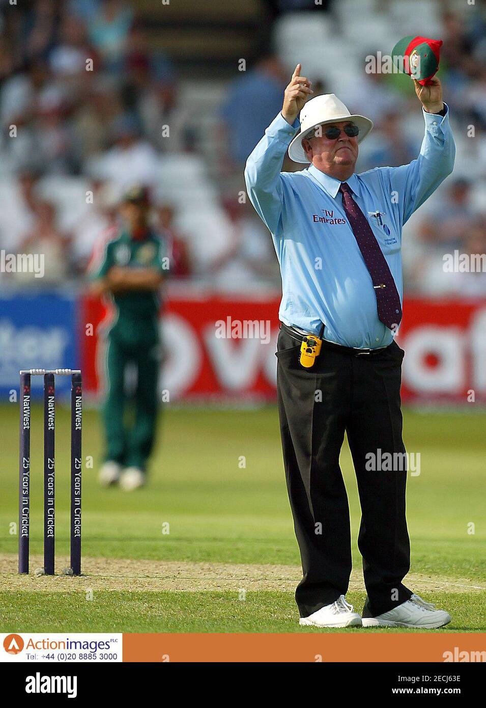 David shepherd cricket umpire hi-res stock photography and images - Alamy