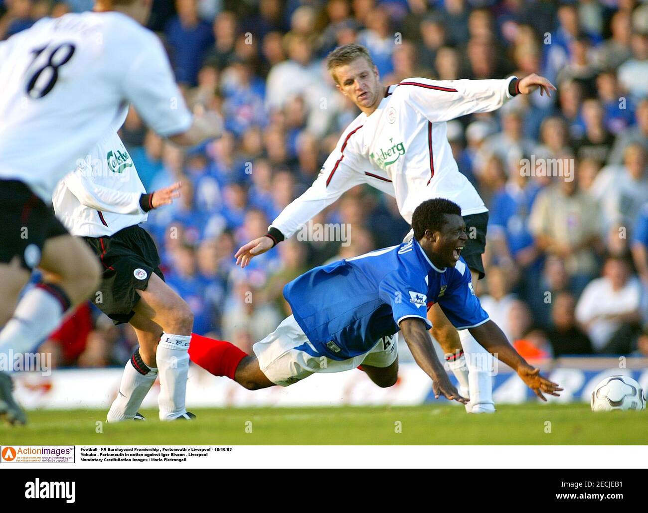 Football action igor biscan hi-res stock photography and images - Alamy