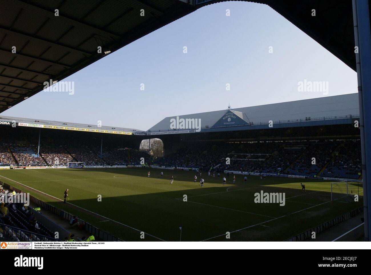 Sheffield Wednesday Hillsborough Stadium High Resolution Stock ...
