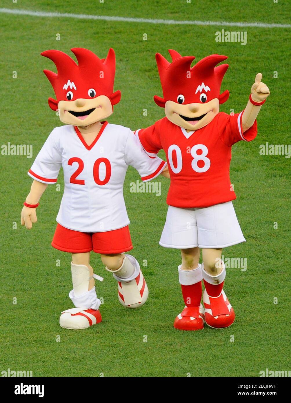 Euro 2008 mascots hi-res stock photography and images - Alamy