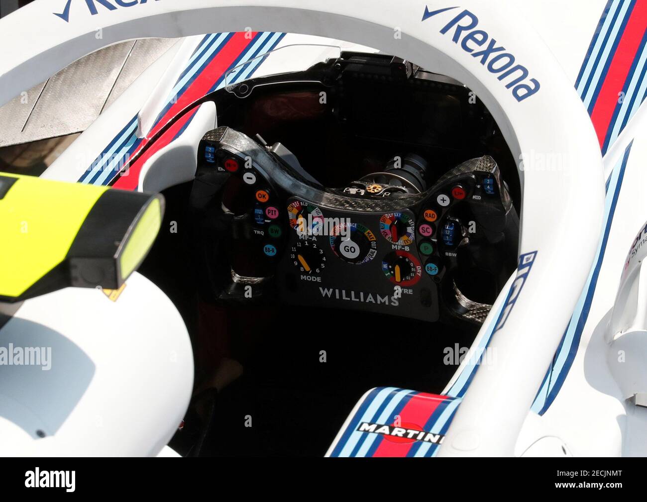Formula 1 Steering Wheel High Resolution Stock Photography and Images ...
