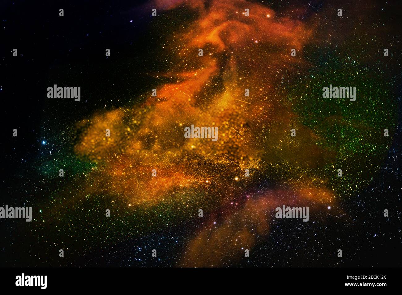 Planet galaxy universe design art illustration Stock Photo - Alamy