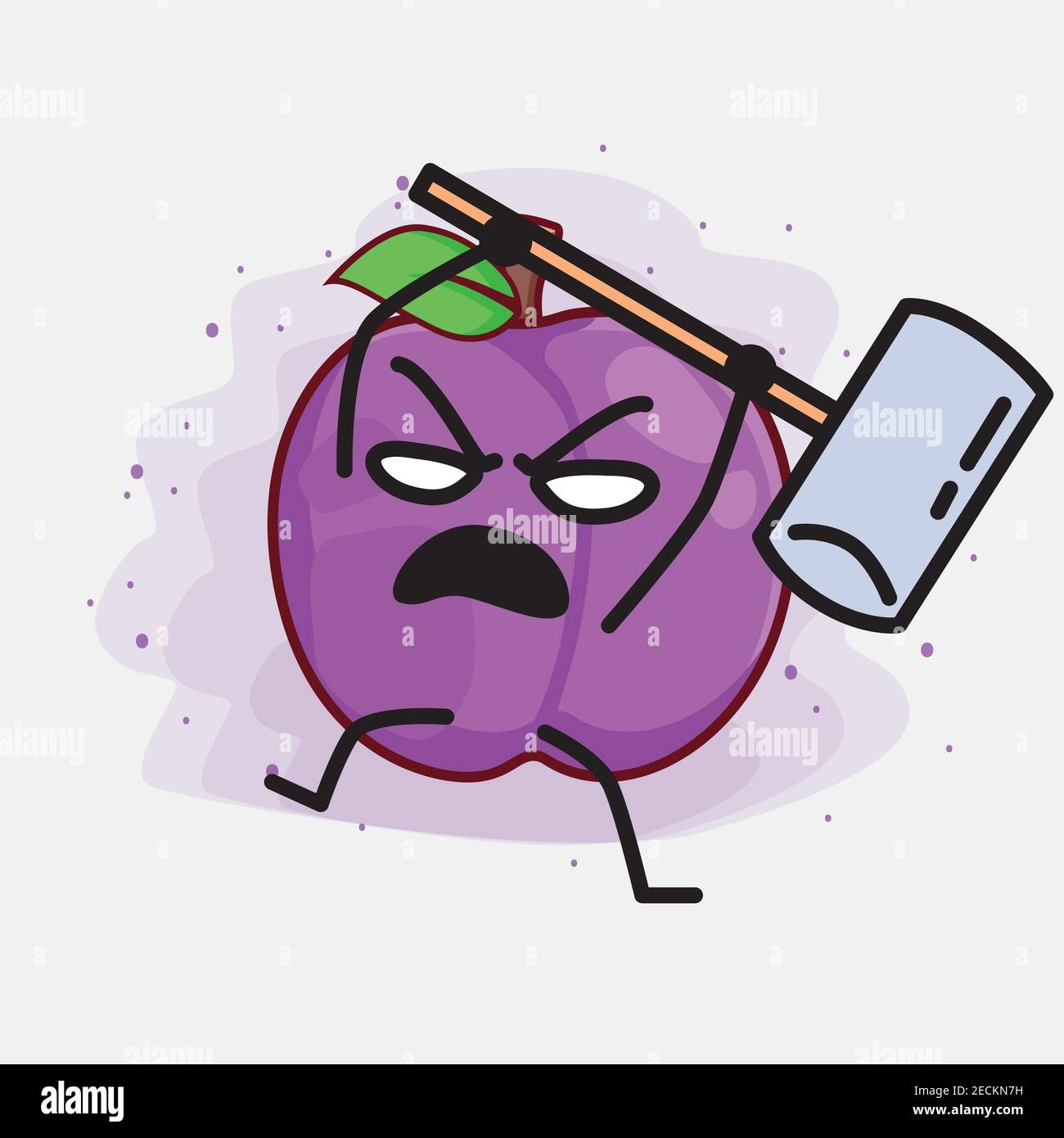 Fleshy fruits Stock Vector Images - Alamy