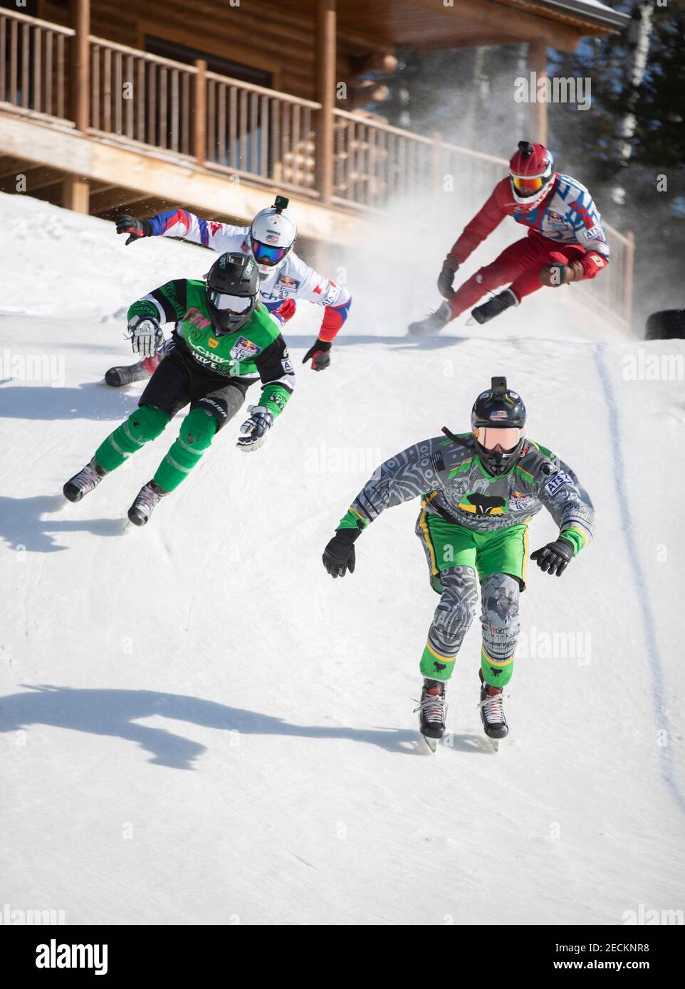 Superior, Wisconsin, USA. 13th Feb, 2021. Kirk Thornton of the United ...
