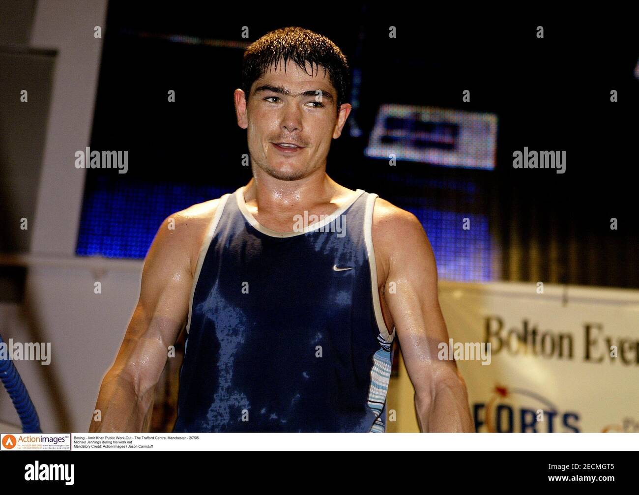 Michael jennings boxing hi-res stock photography and images - Alamy