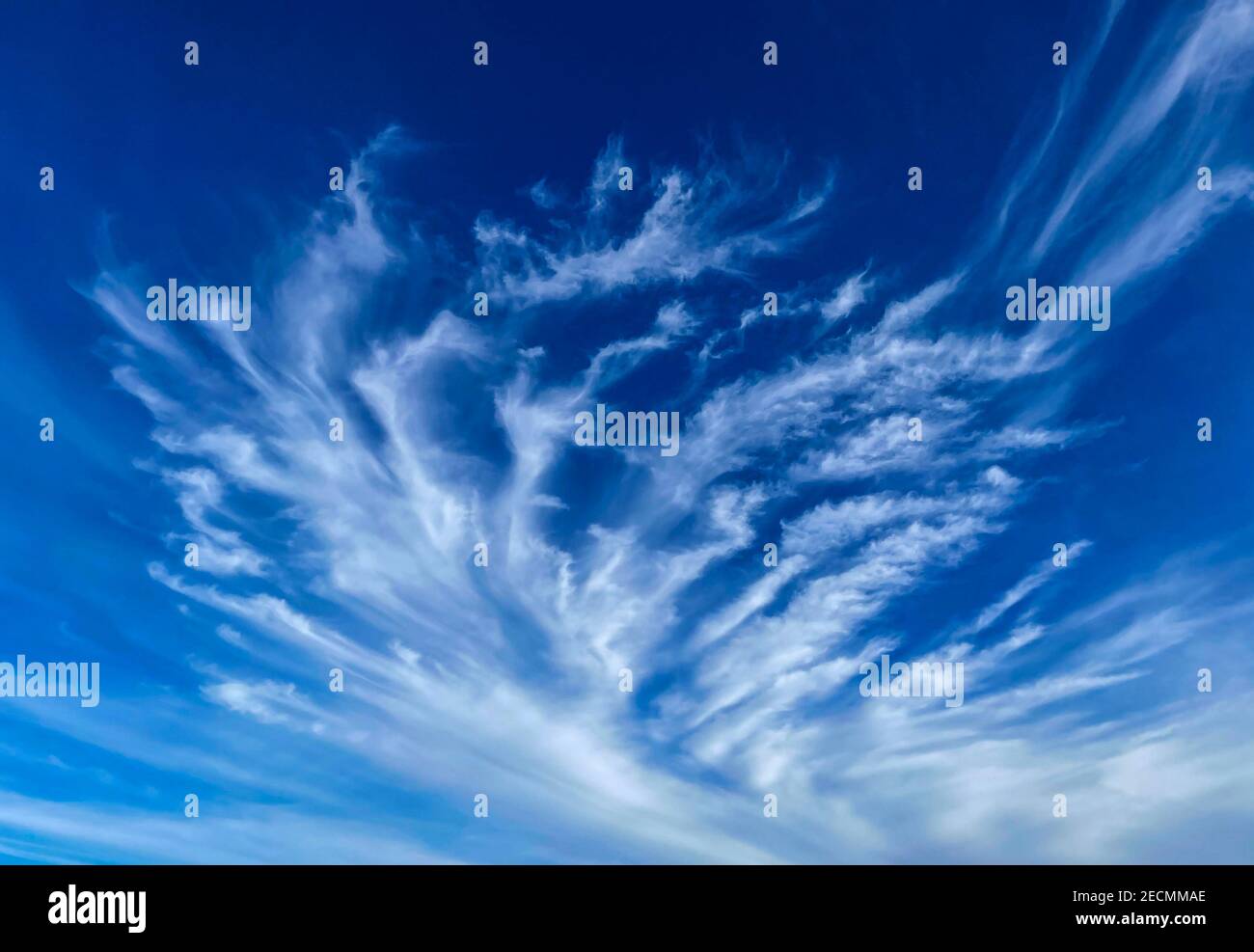 Look up and observe the beautiful clouds above us, in the sky Stock ...
