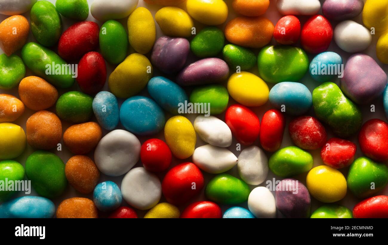 colorful candy. candy closer up. Colorful multi-colored candy Stock ...