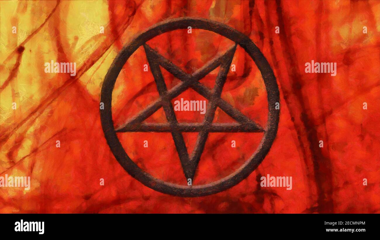 Inverted pentagram hi-res stock photography and images - Alamy