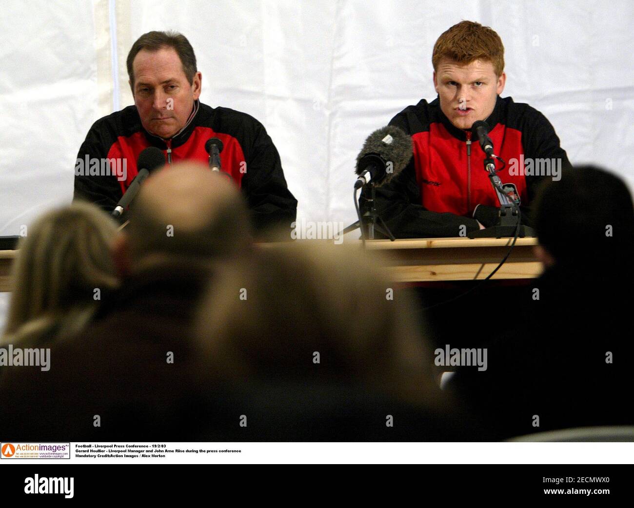 Riise liverpool houllier hi-res stock photography and images - Alamy
