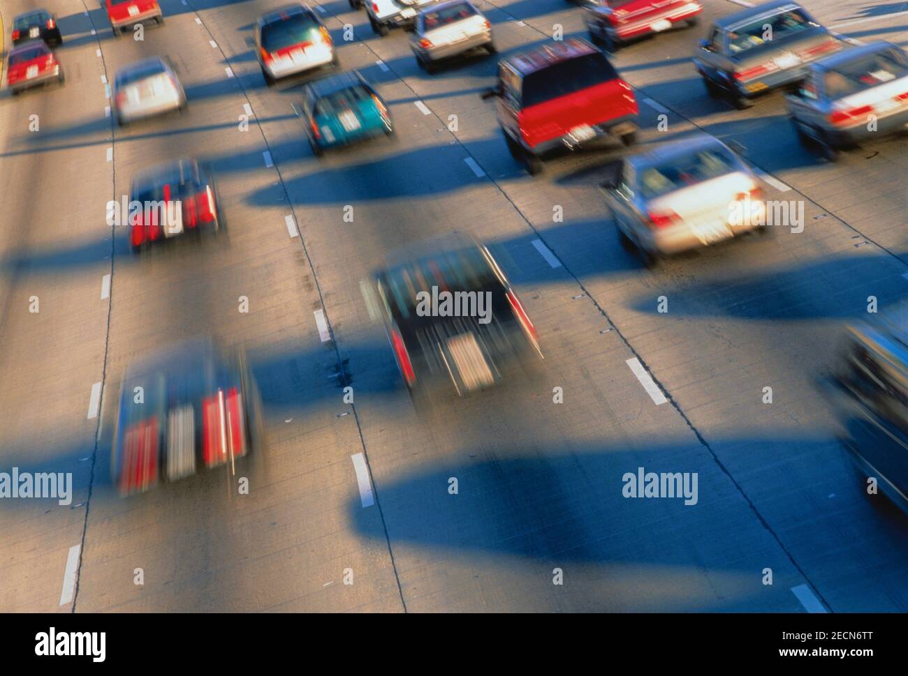 Cars on a Freeway, Chicago, Illinois, USA Stock Photo - Alamy