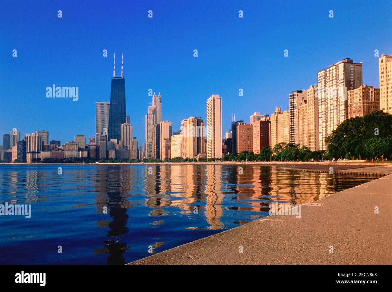 Chicago Skyline, Chicago, Illinois, USA Stock Photo - Alamy