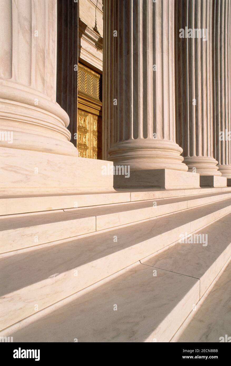 Columns of the Supreme Court Building, Washington, DC, USA Stock Photo ...