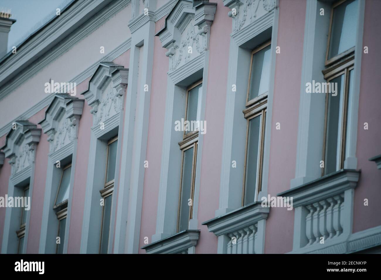 A closeup of a modern building facade Stock Photo - Alamy