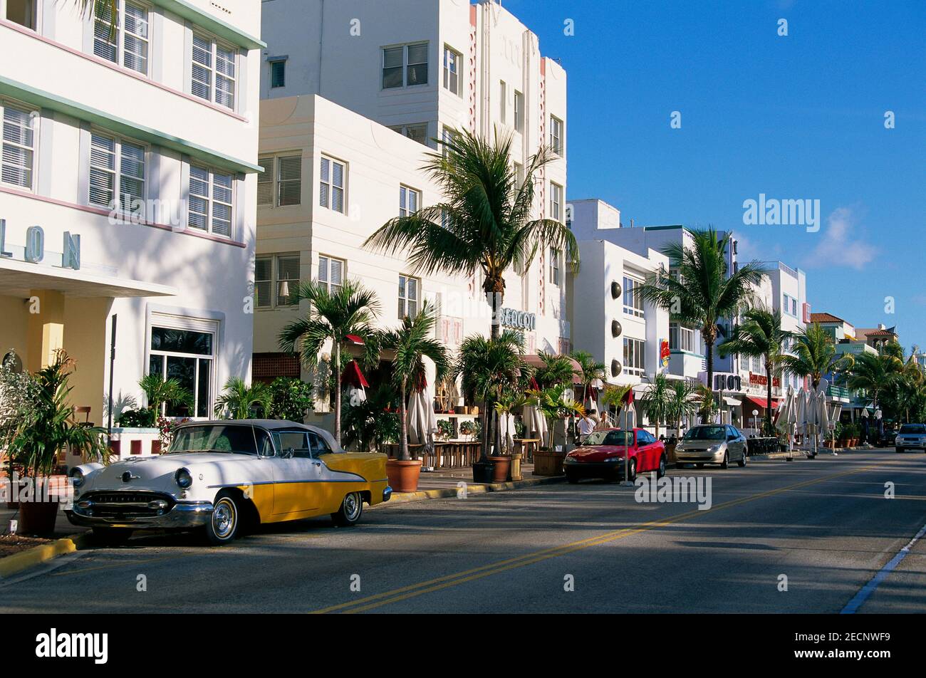 Ocean Drive, Miami Beach, Florida, USA Stock Photo - Alamy