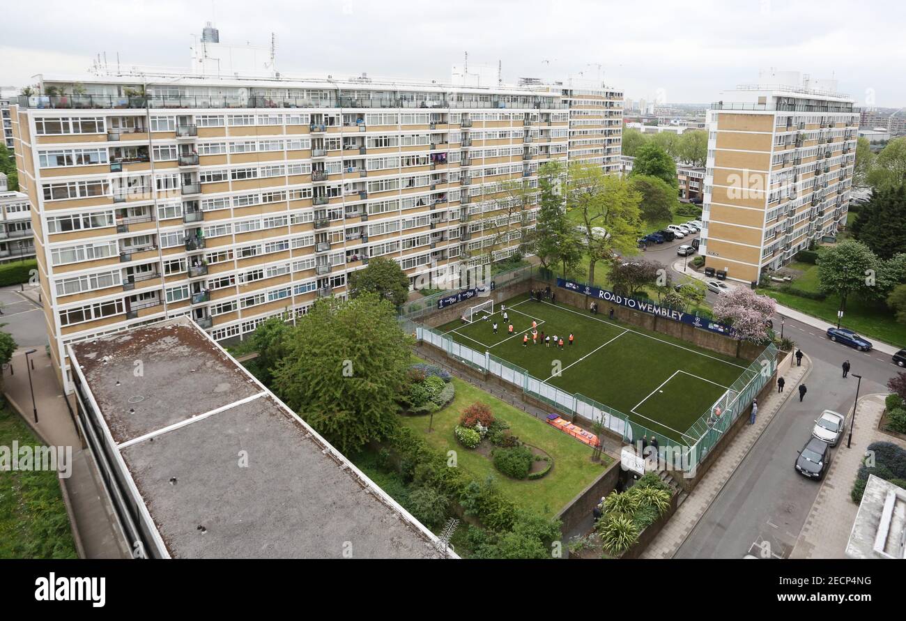 Churchill gardens pimlico hi-res stock photography and images - Alamy