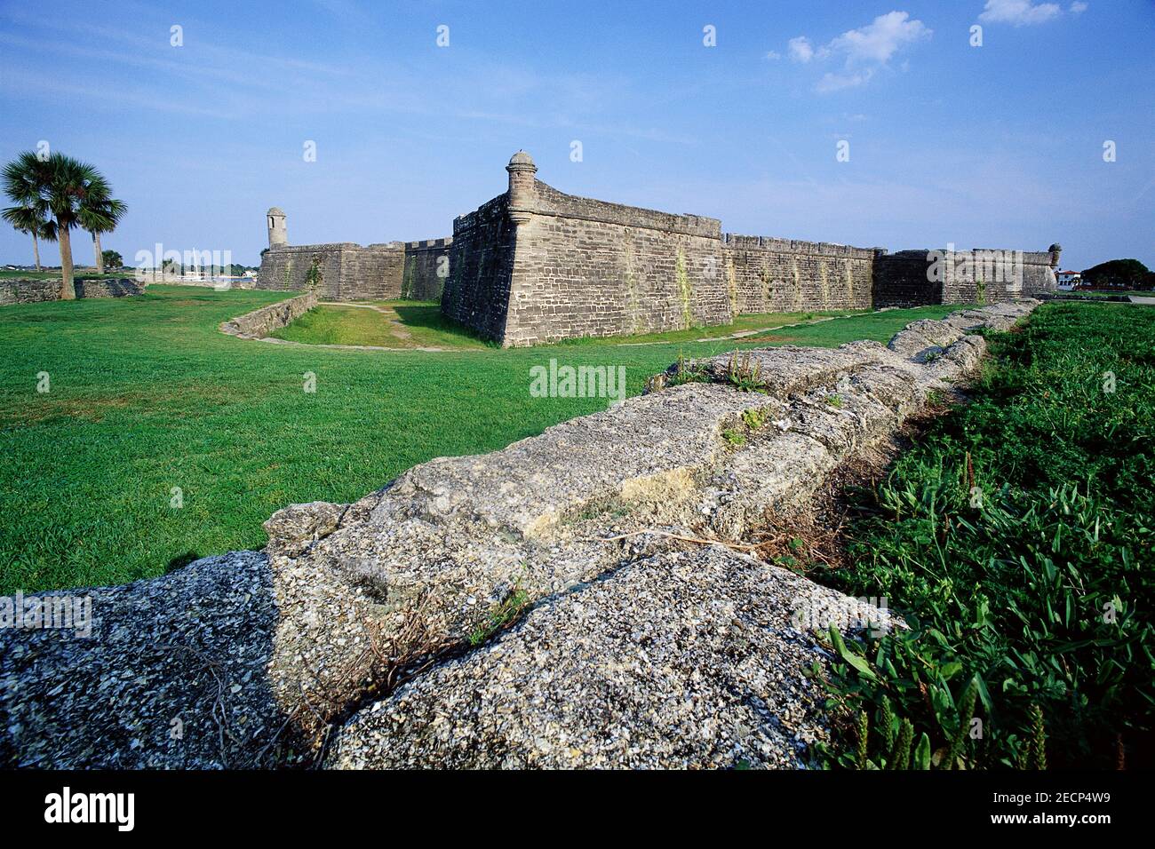 Castillo de San Marcos Fort, St Augustine, Florida, USA Stock Photo - Alamy