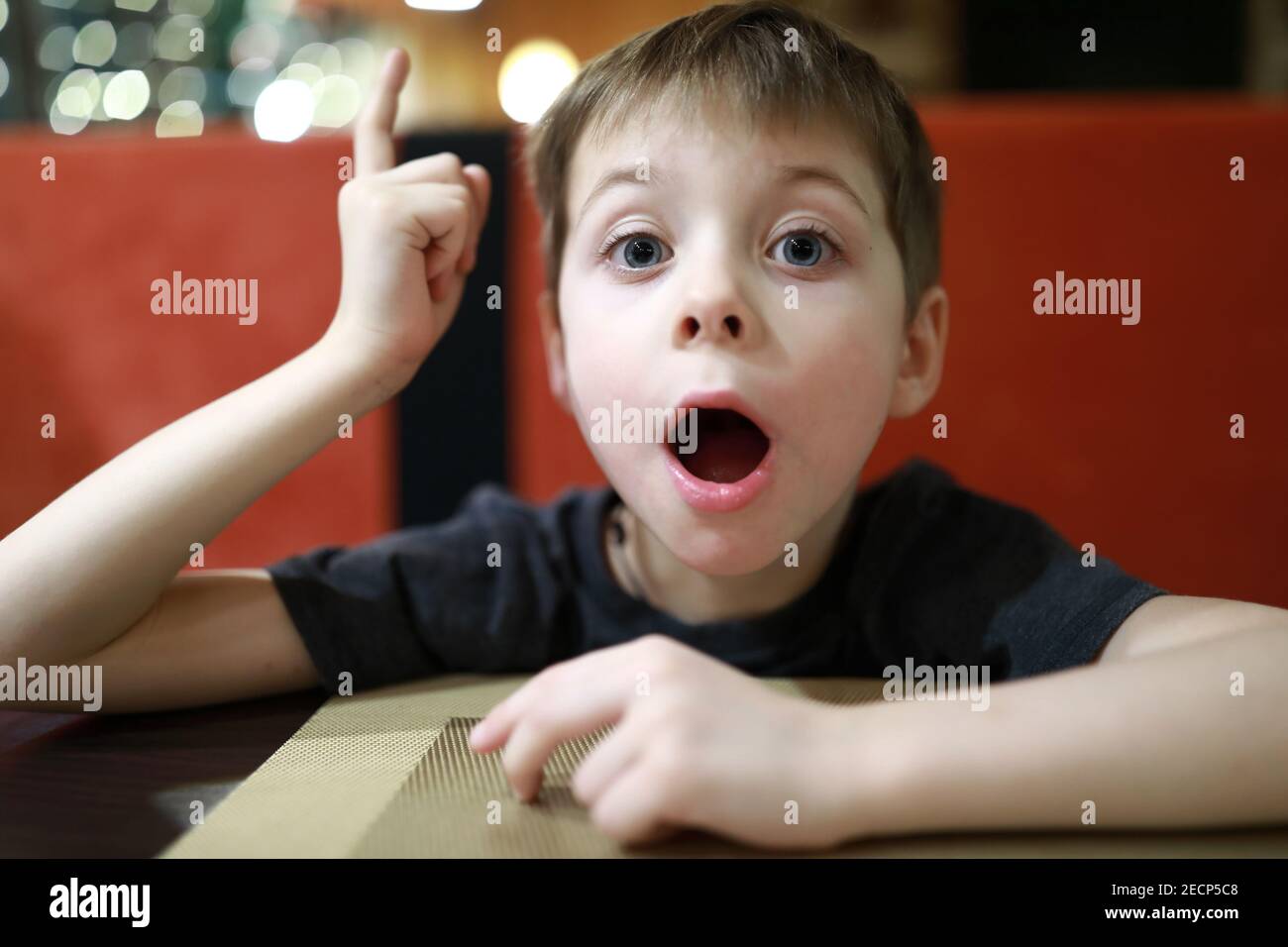 Child idea moment hi-res stock photography and images - Alamy