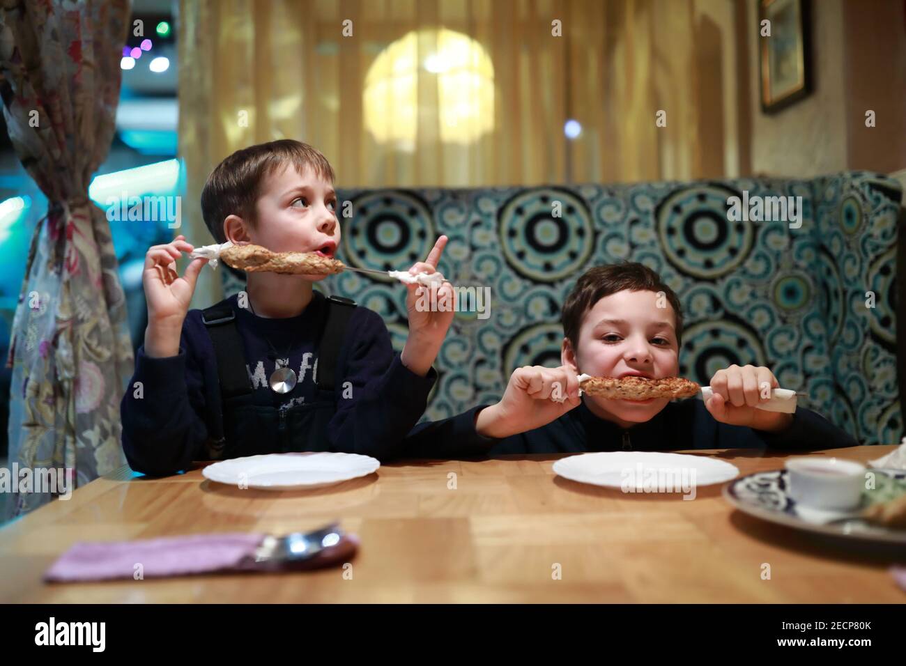 Two russian boys boy hi-res stock photography and images - Alamy