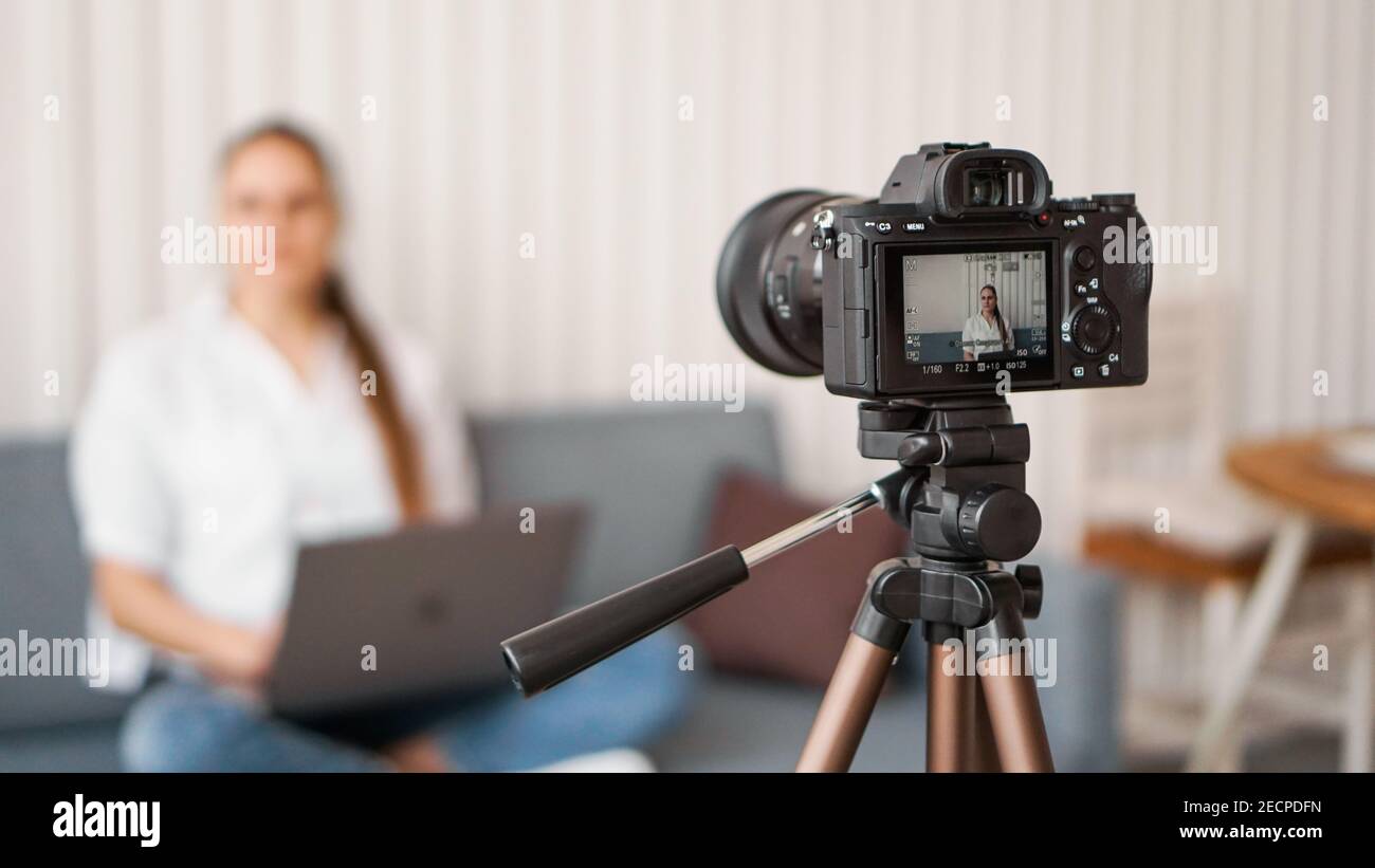 Digital camera interview student hi-res stock photography and images ...