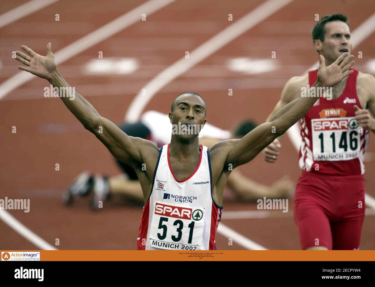 Colin Jackson 110 Hurdles High Resolution Stock Photography and Images ...