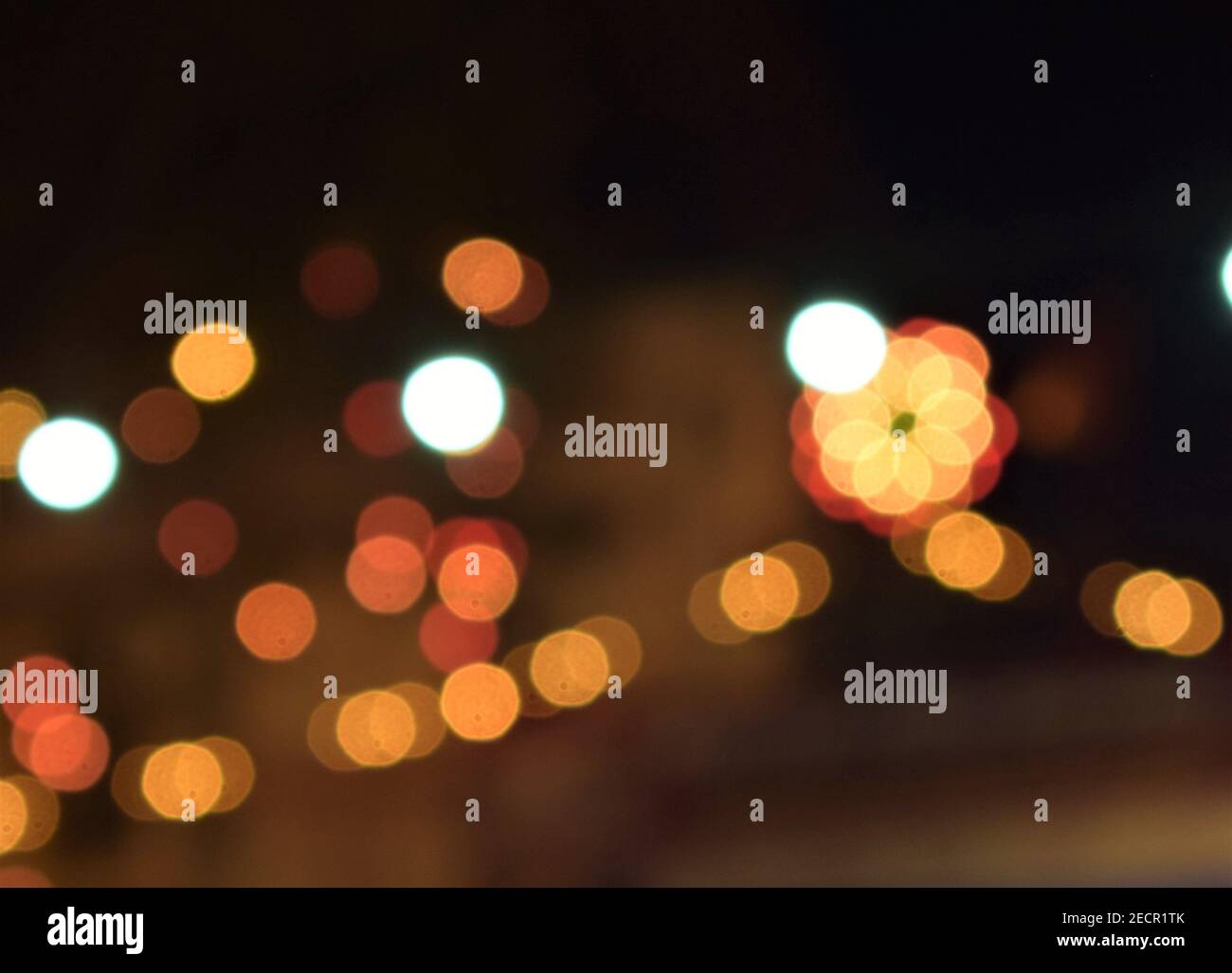 Night light bokeh effect Stock Photo - Alamy