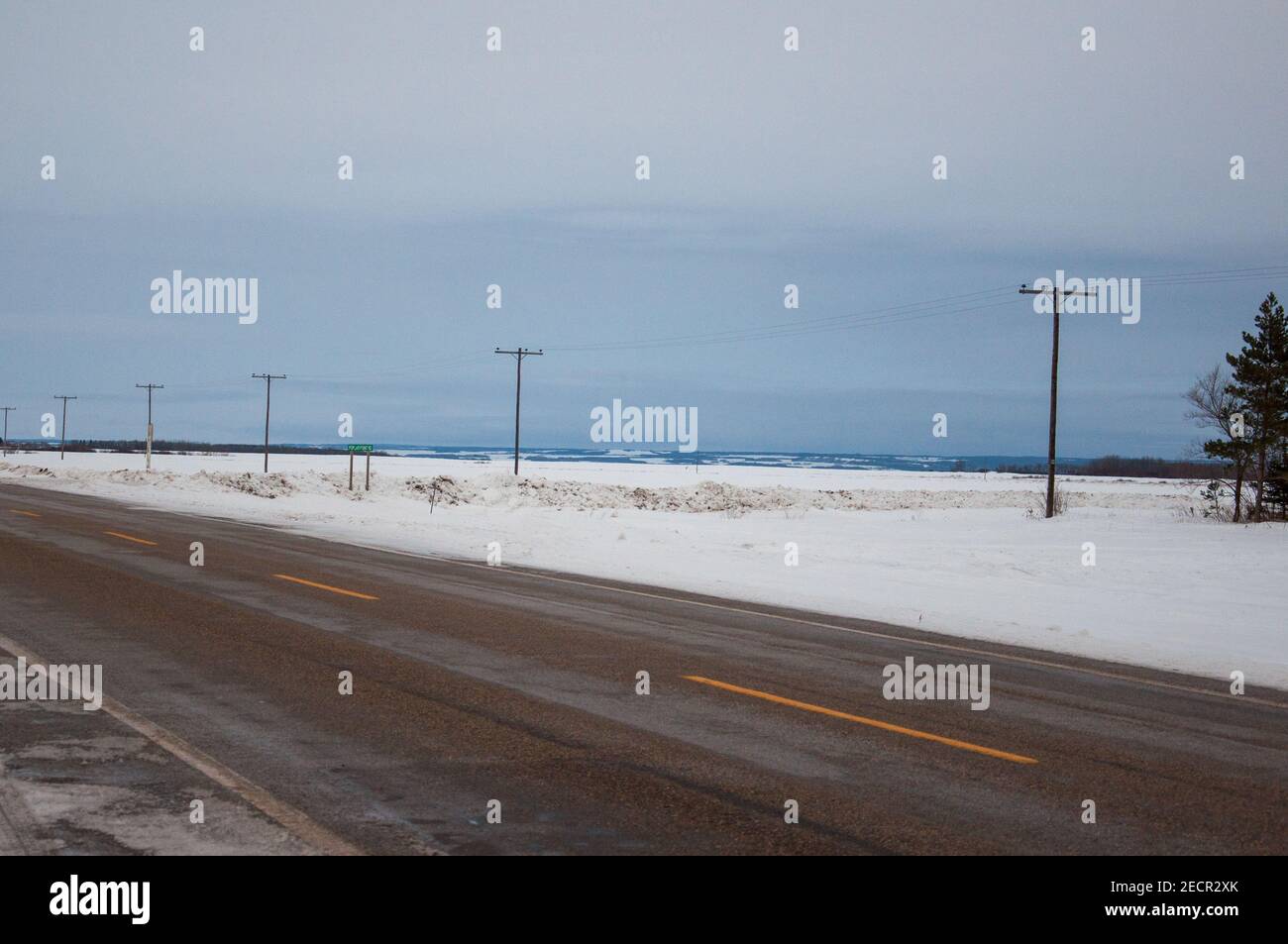 Saskatchewan highways hi-res stock photography and images - Alamy