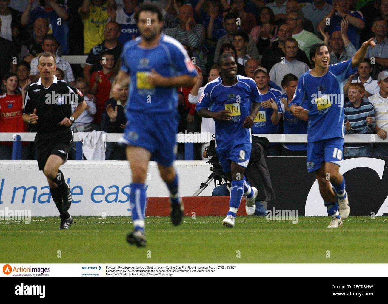 Peterbrough united london road hi-res stock photography and images - Alamy