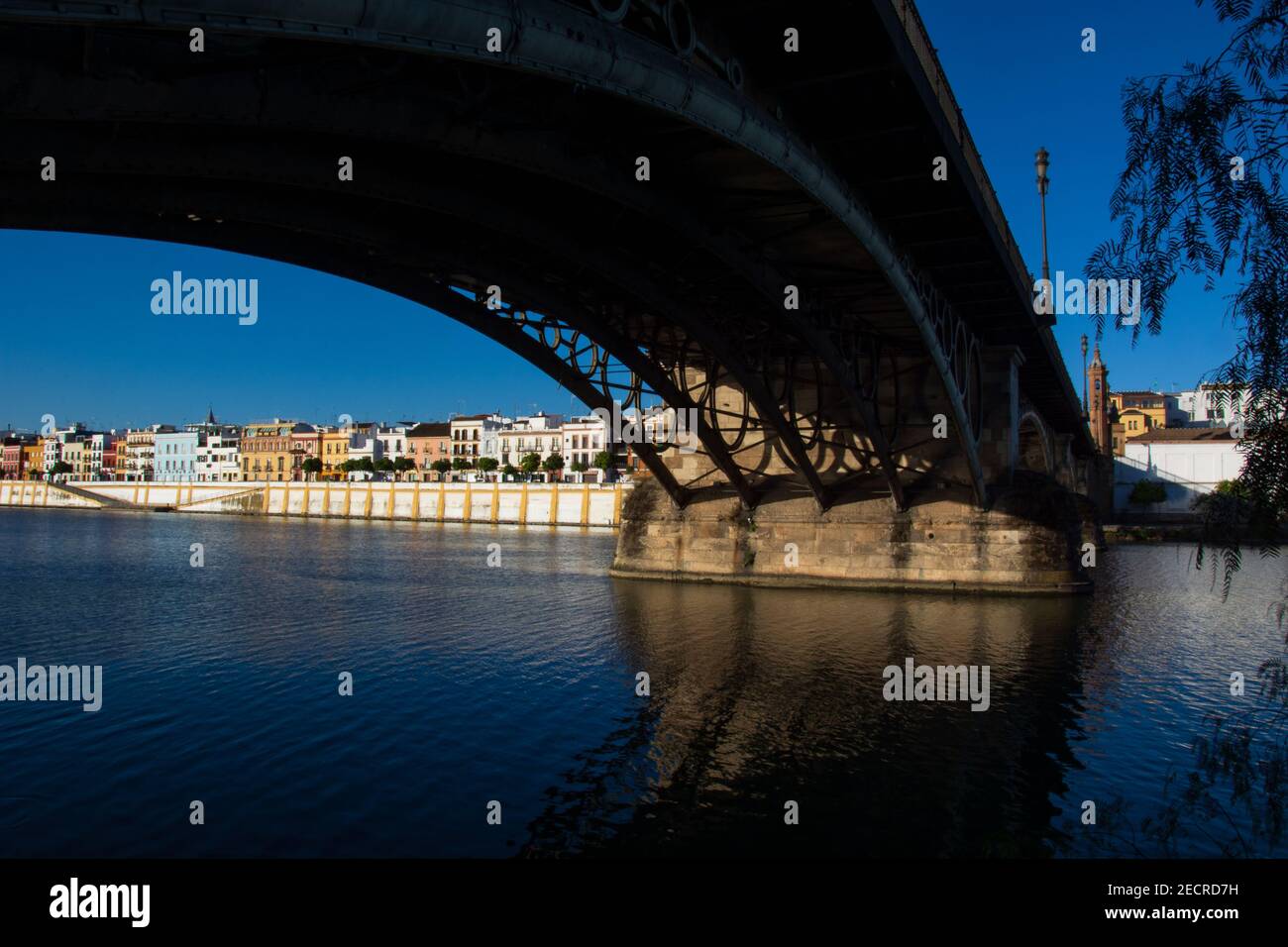 the triana bridge on the guadalquivir Stock Photo - Alamy