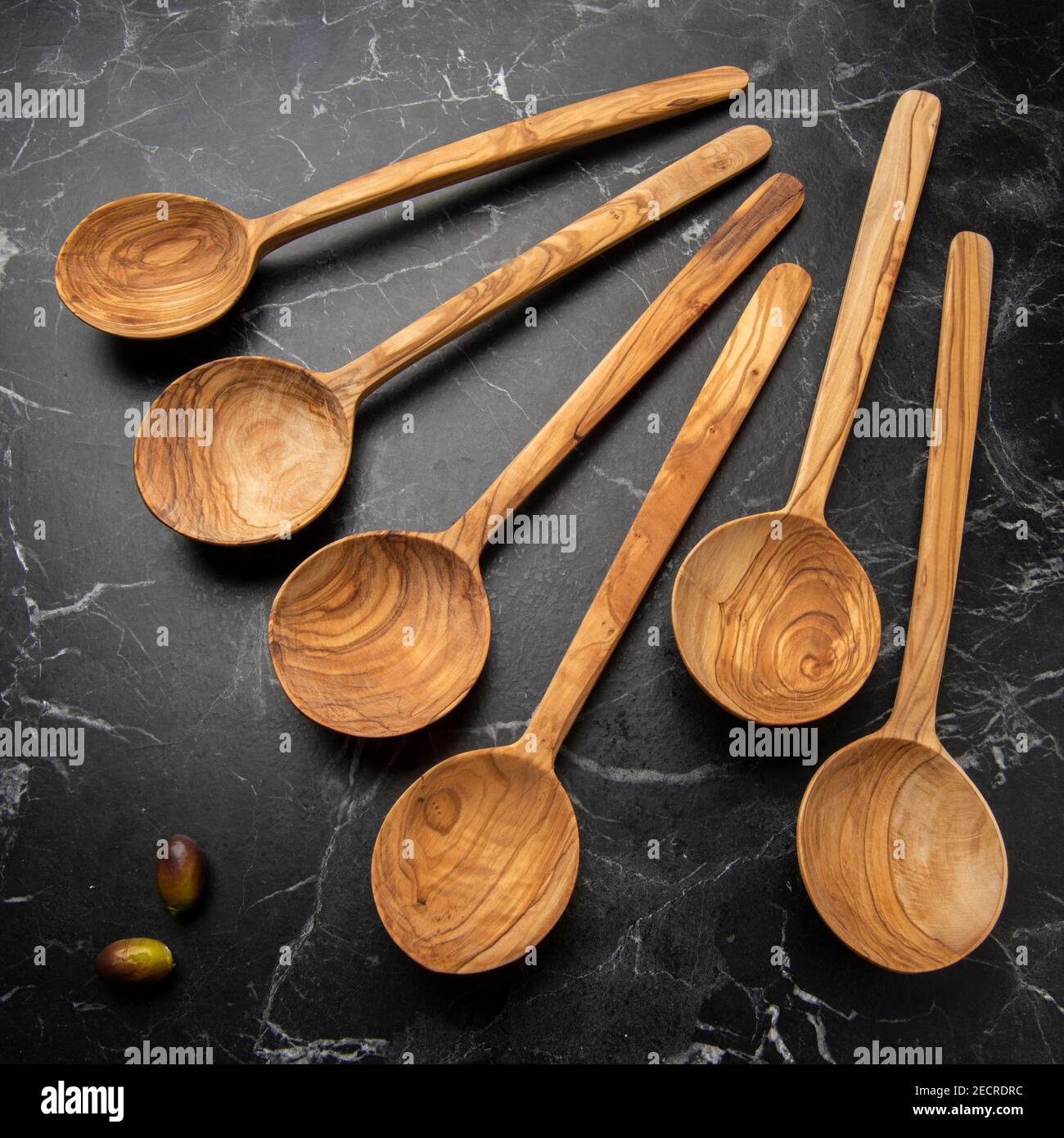 Carved wooden spoons hi-res stock photography and images - Alamy