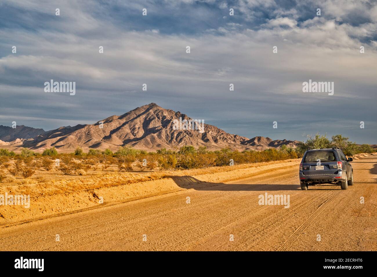 Big Maria Mountains, Mojave Desert, view from Rice Midland Road ...