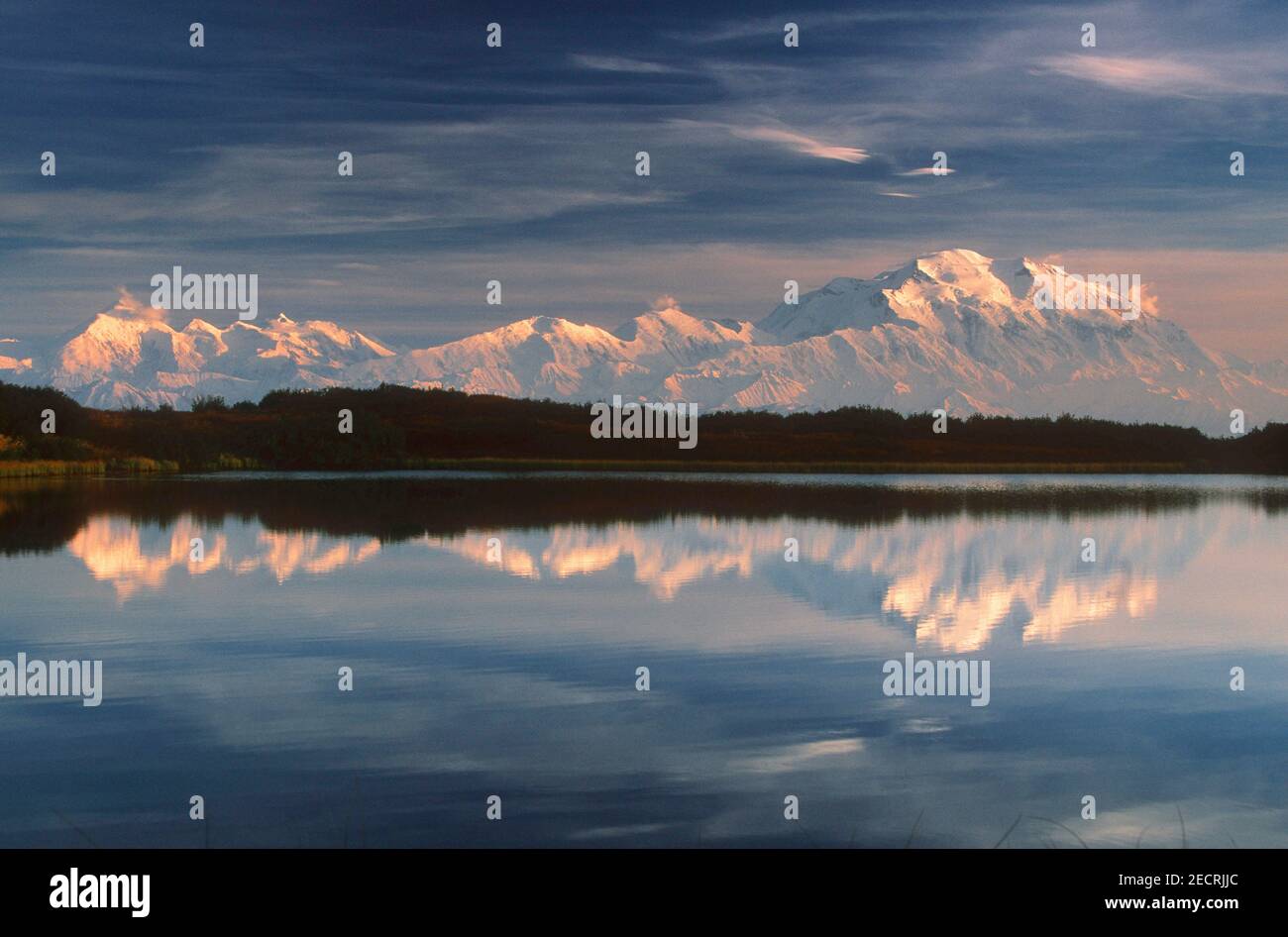 Mount McKinley, Denali National Park, Alaska, USA Stock Photo - Alamy