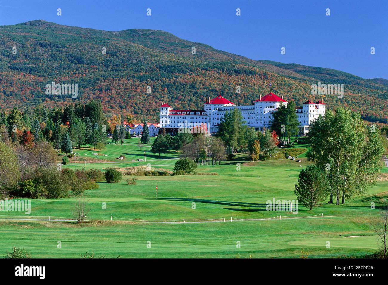 Mount Washington Hotel, New Hampshire, USA Stock Photo - Alamy