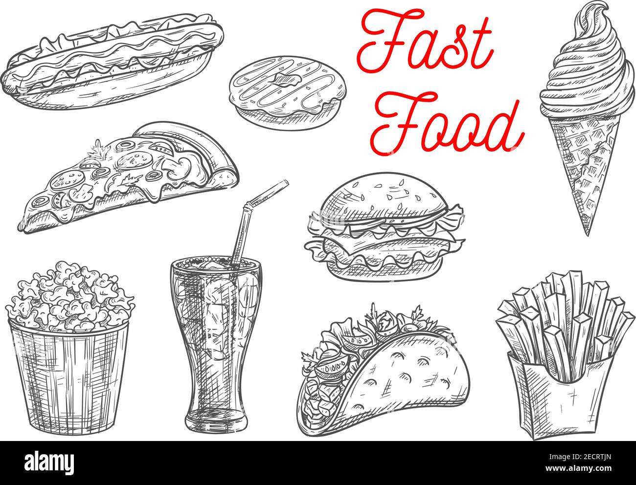 Cheeseburger tacos Cut Out Stock Images & Pictures - Alamy