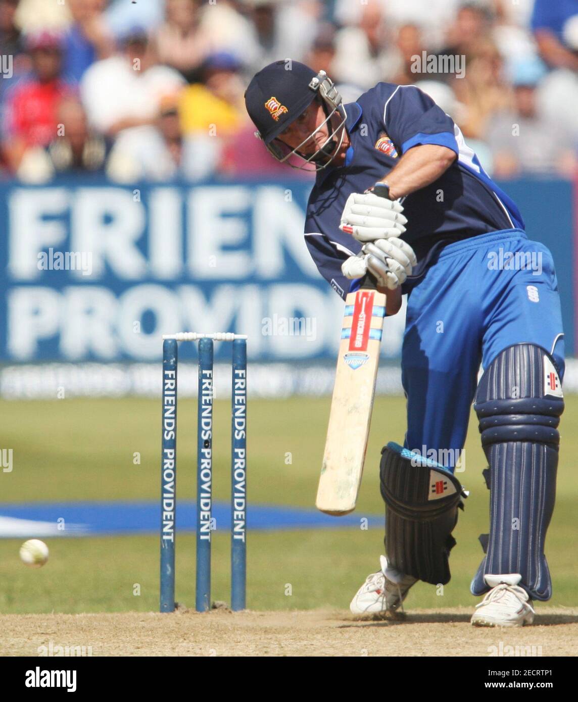 Grant flower in batting action hi-res stock photography and images - Alamy