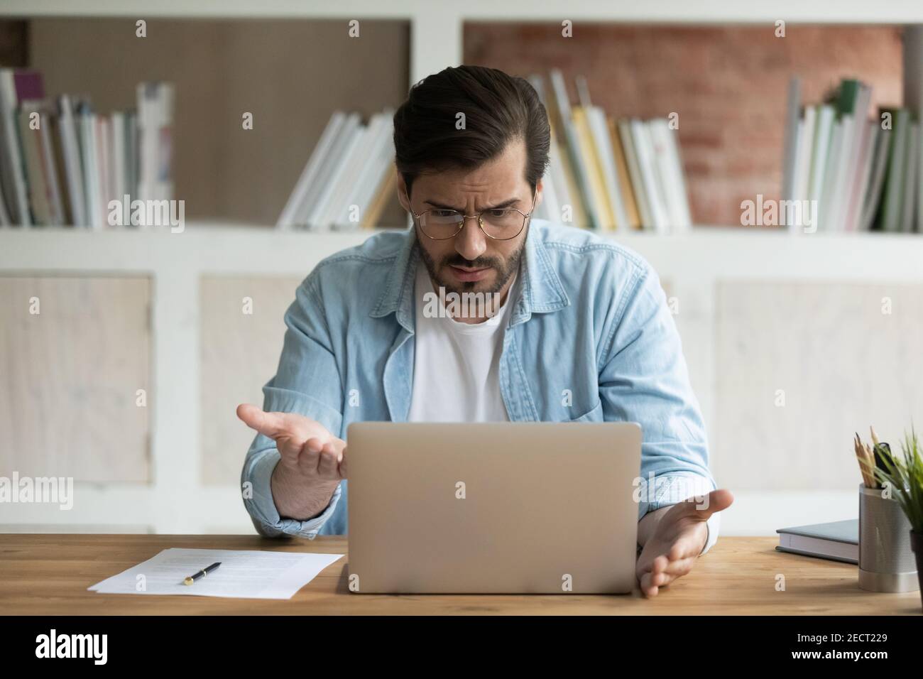 Unhappy Computer User