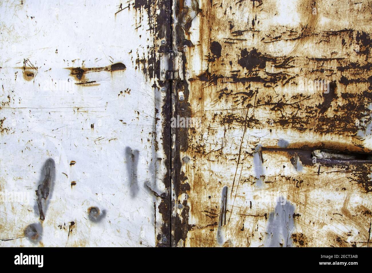 Rust texture on metal wall, corrosive metal, industrial backgrounds ...