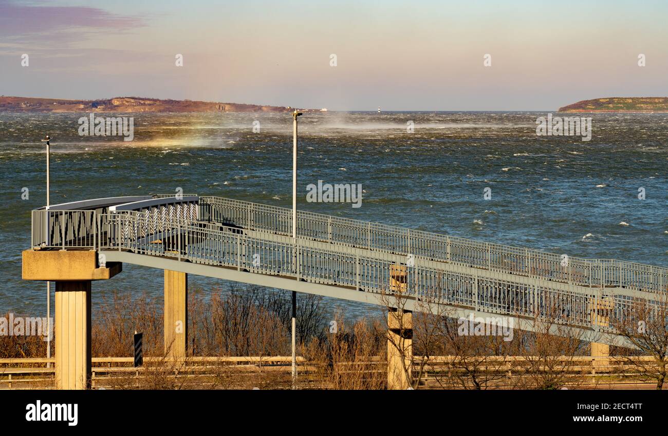 Puffin Island (Ynys Seiriol), on the Menai Straits between Anglesey and ...