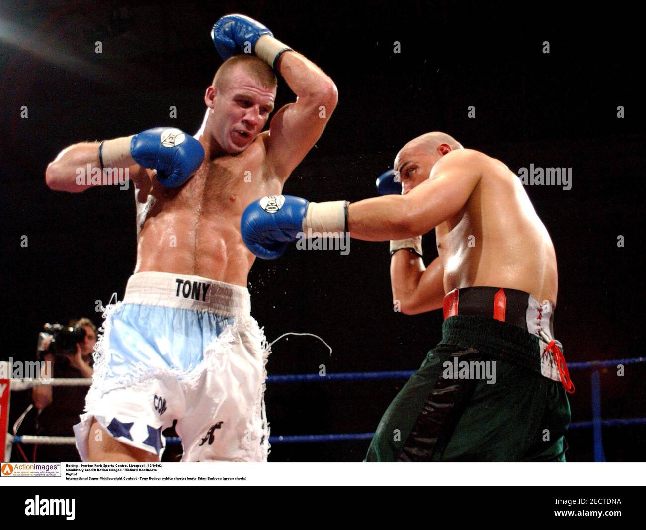 International super middleweight contest hi-res stock photography and ...