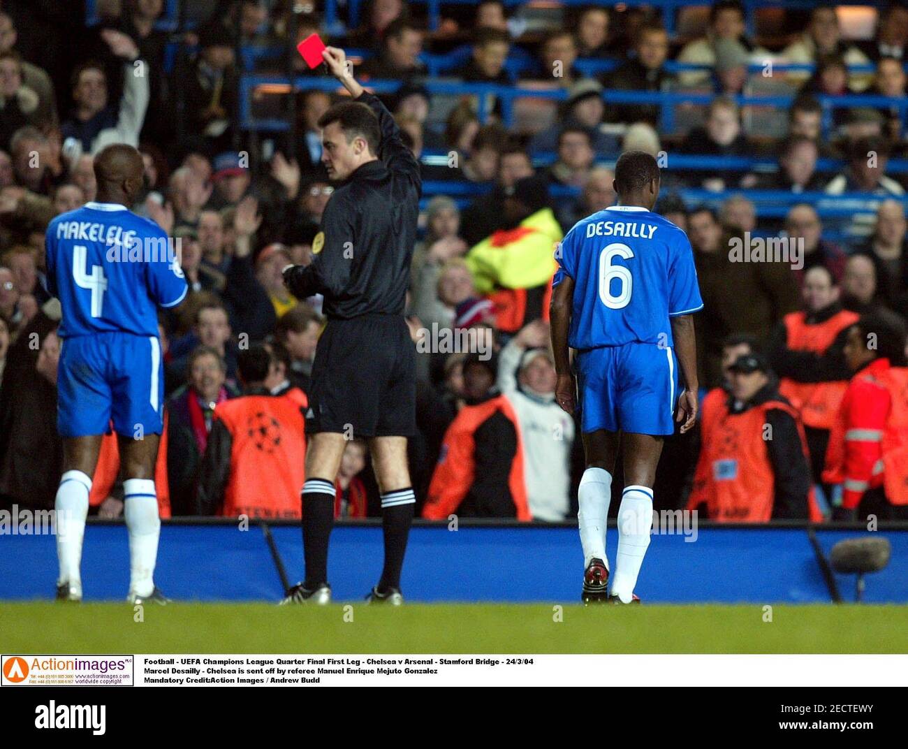 Sport football action marcel desailly hi-res stock photography and ...