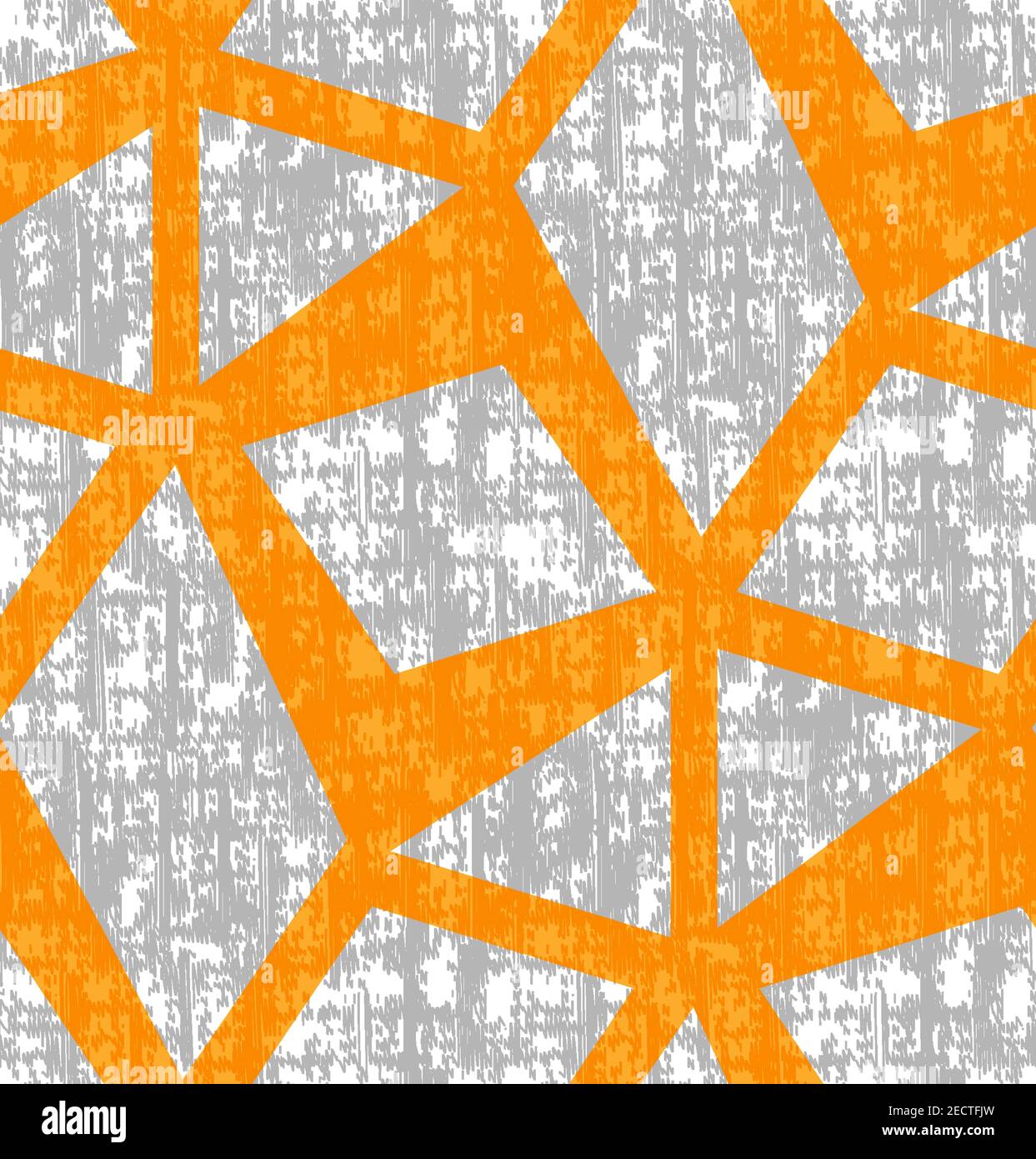 Geometry grunge seamless pattern. Triangle, square grey. blue, yellow ...