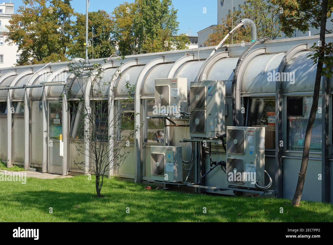 Wien, Reumannplatz, Neugestaltung 2020 Stock Photo - Alamy