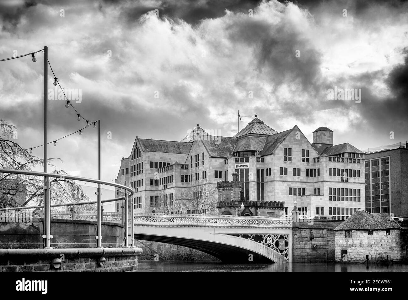 Circular enclosure Black and White Stock Photos & Images - Alamy