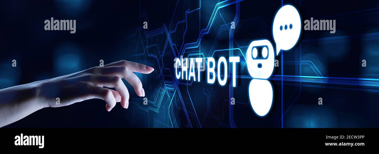Chatbot Customer Service Automation Nlp Natural Language Processing Business Technology Concept