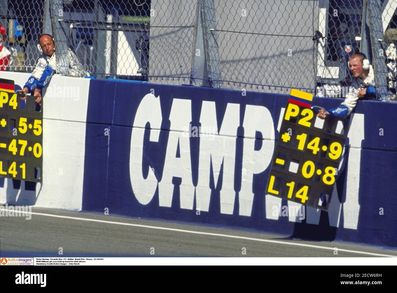 Williams F1 Pit Crew High Resolution Stock Photography and Images - Alamy