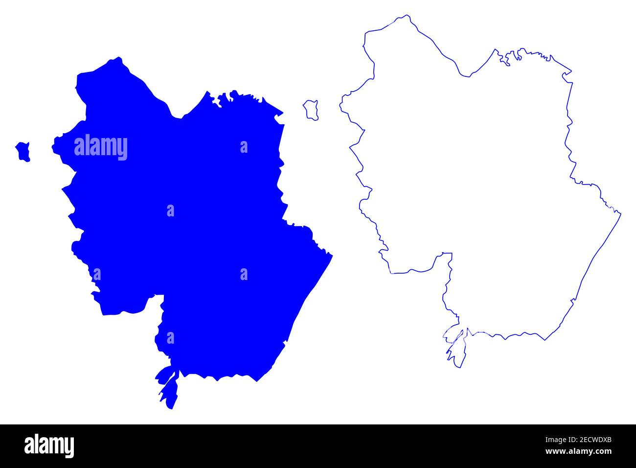 Map of matera hi-res stock photography and images - Alamy