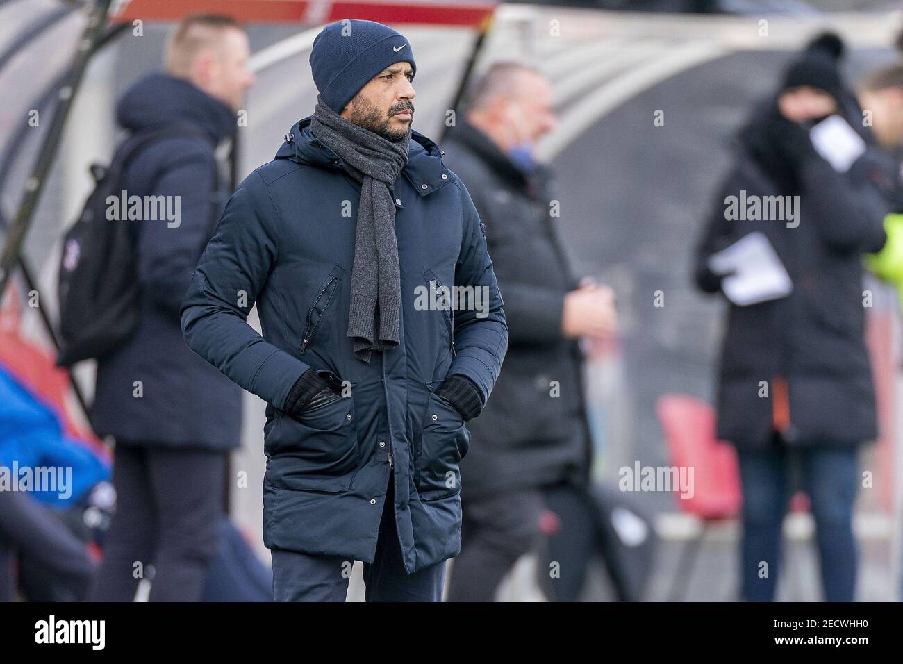 ALKMAAR, 14-02-2021 , AFAS Stadion , season 2020 / 2021 , Dutch ...
