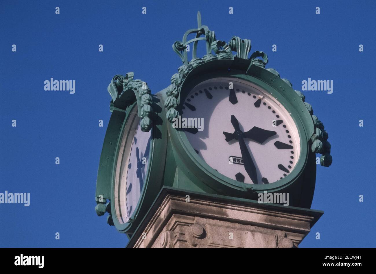 Wien, Uhr // Vienna, Clock Stock Photo - Alamy