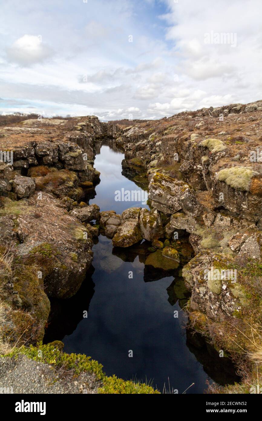 Water filled fissure hi-res stock photography and images - Alamy